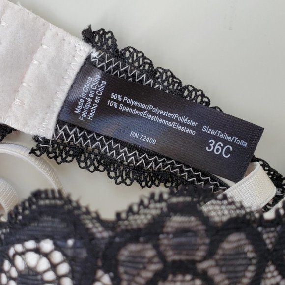 Rene Rofe | Intimates & Sleepwear | Ren Rof Lace Ivory Black Hot Pink ...